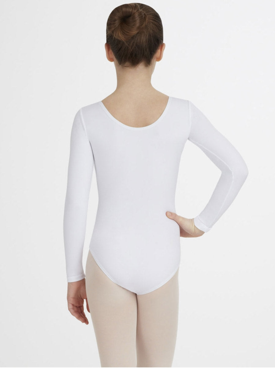 Capezio TB134C Long Sleeved Nylon Leotard